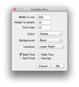imageJで画像にスケールバーを入れる